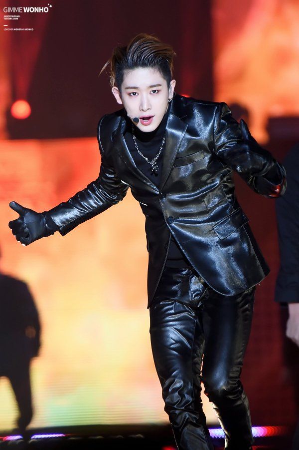 MONSTA X Wonho In Leather Pants Is An Experience Everyone Should See ... MONSTA X Wonho In Leather Pants Is An Experience Everyone Should See ...