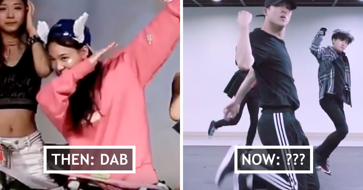 Dabbing Is Dying out...And Here's The New Viral Dance Move Among Idols