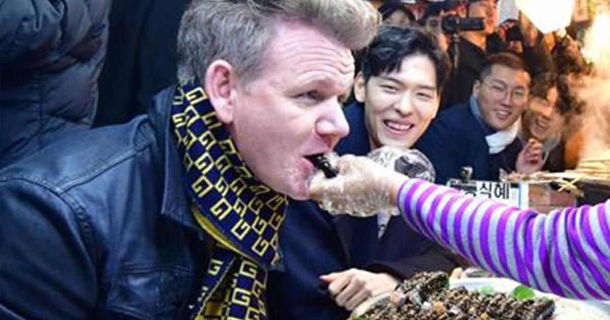 Gordon Ramsay's Reaction To Korean Street Food Is Nothing Like What You ...